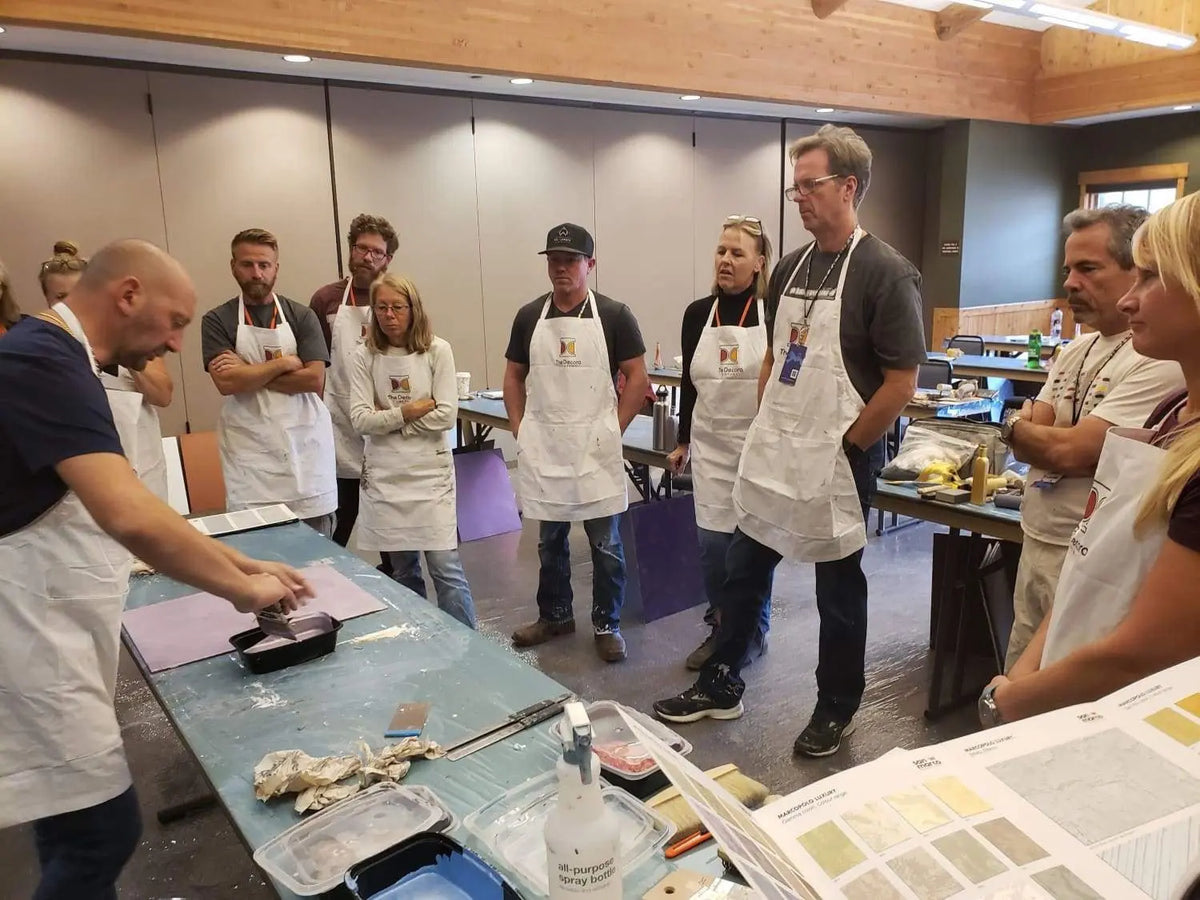 Decorating Painting Class - Modern Plasters and Metallic Paints — The ...