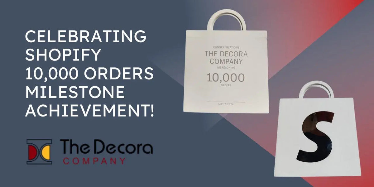 The Decora Company Celebrates Milestone Achievement: Shopify 10,000