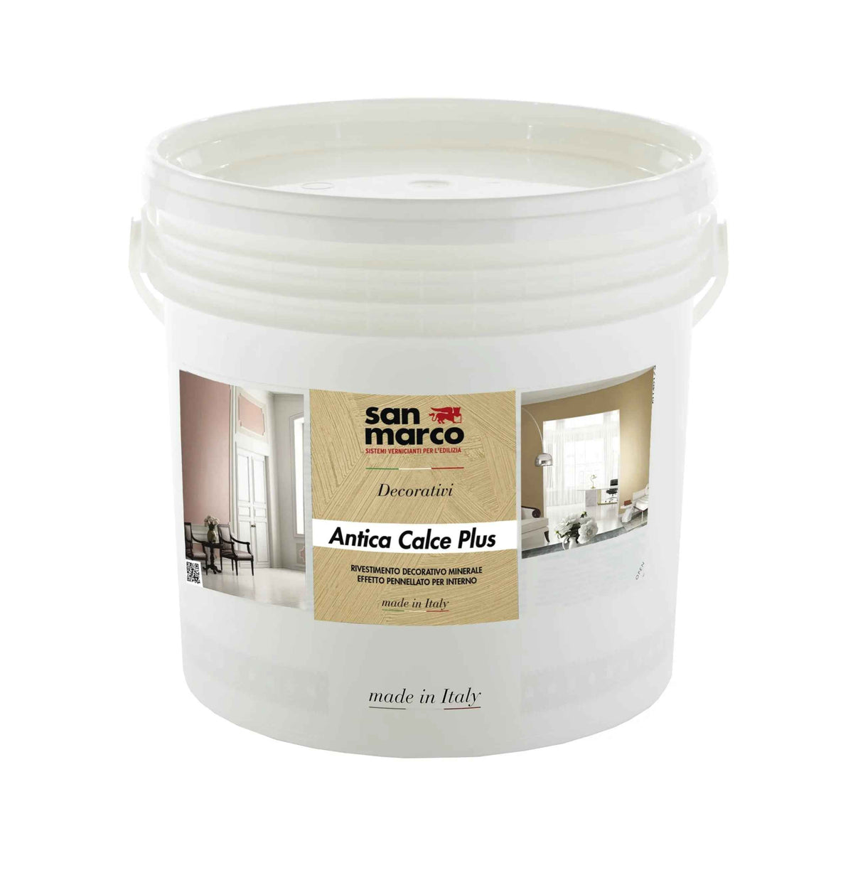 ANTICA CALCE PLUS Decorative Wall Paint Lime Wash Paste by San Marco ...