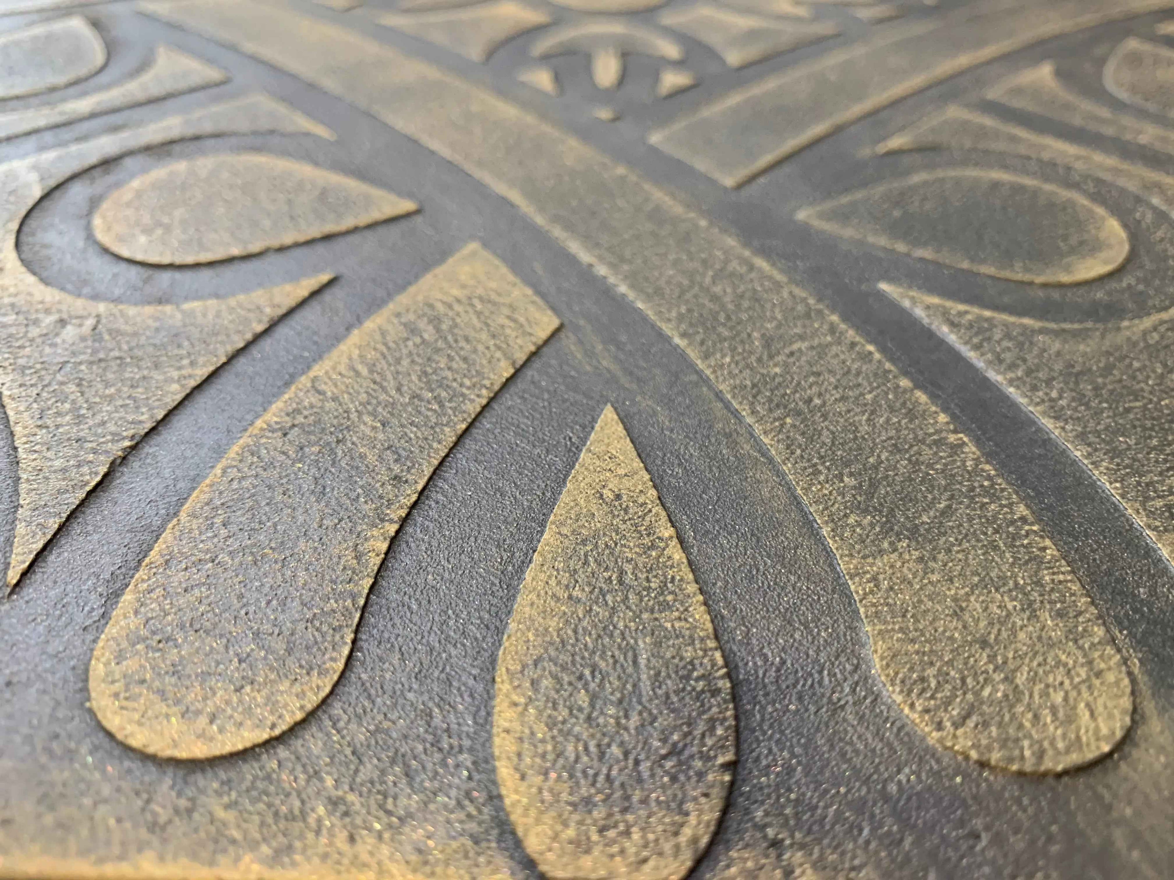 Decora Stencil - Infinity Art Pattern - The Decora Company