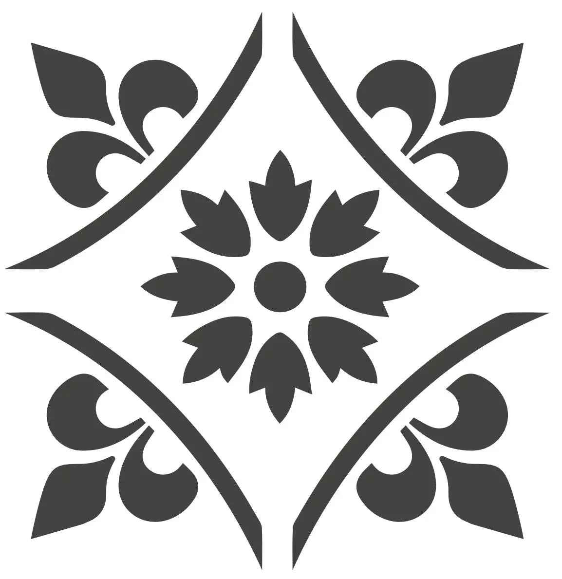 Decora Stencil - Unica Art Pattern - The Decora Company