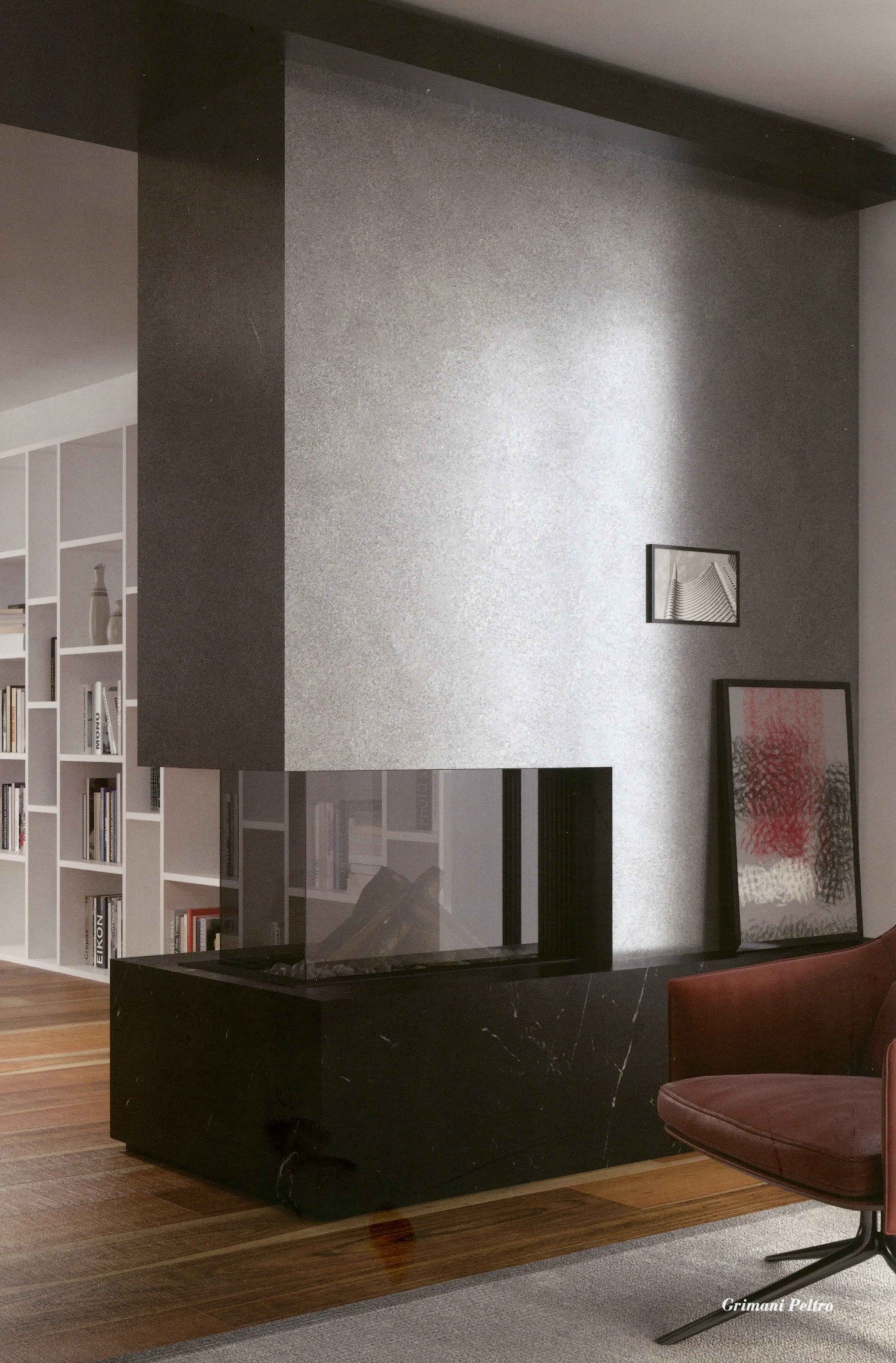 GRIMANI BIANCO - Decorative Metallic Paint with Crackle Effect by San ...