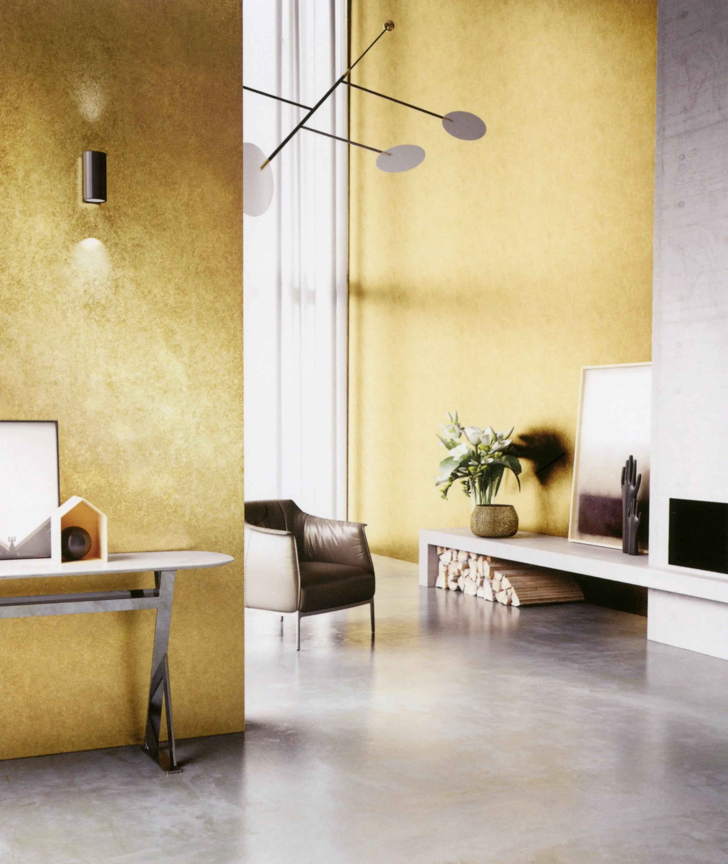 GRIMANI BIANCO - Decorative Metallic Paint with Crackle Effect by San ...