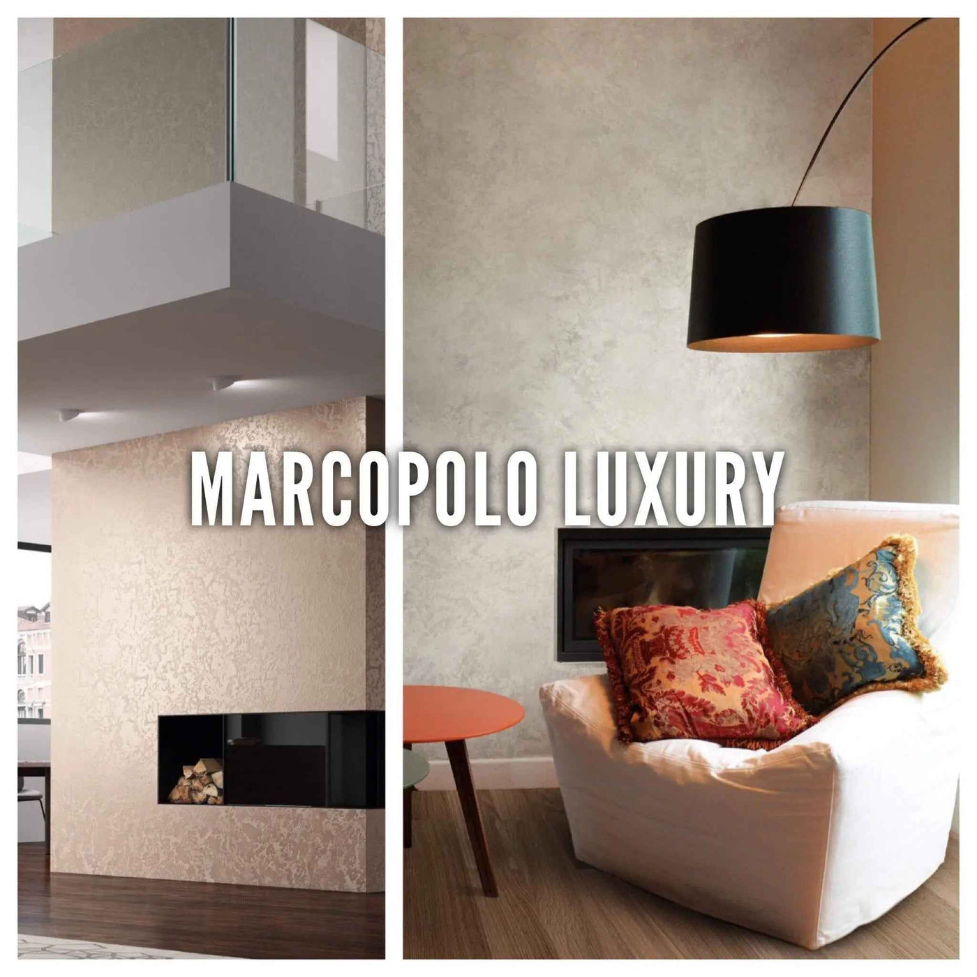 MARCOPOLO LUXURY BIANCO |Metallic house paint The Decora Paint Company ...