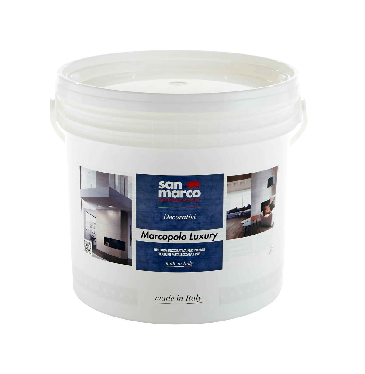 MARCOPOLO LUXURY BIANCO |Metallic house paint The Decora Paint Company ...