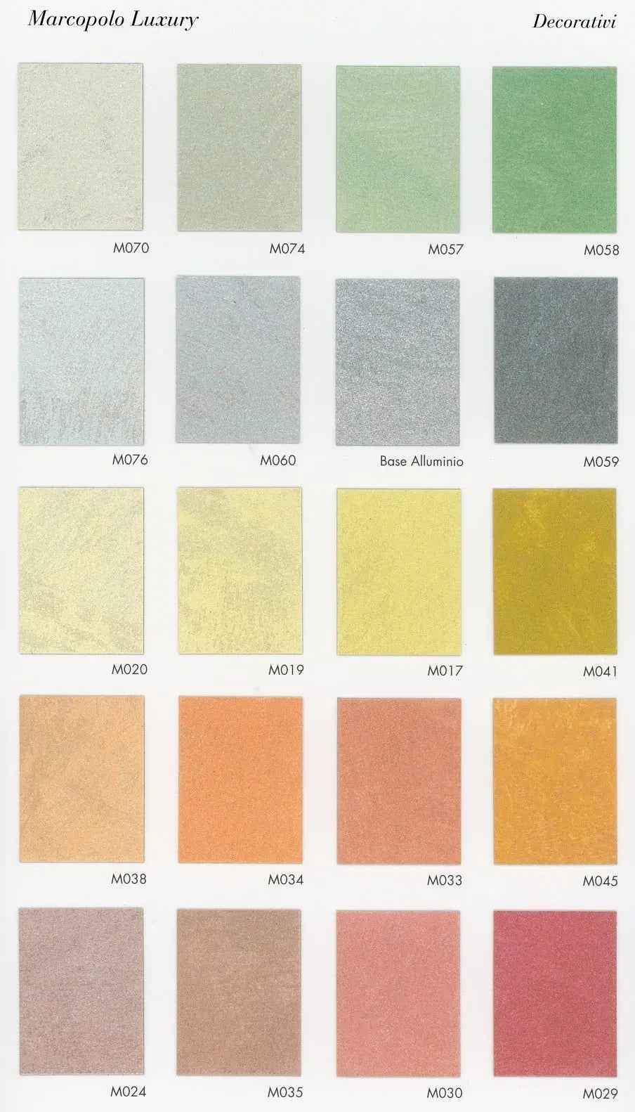 MARCOPOLO LUXURY Textured Metallic Decora Paint Company By San Marco ...